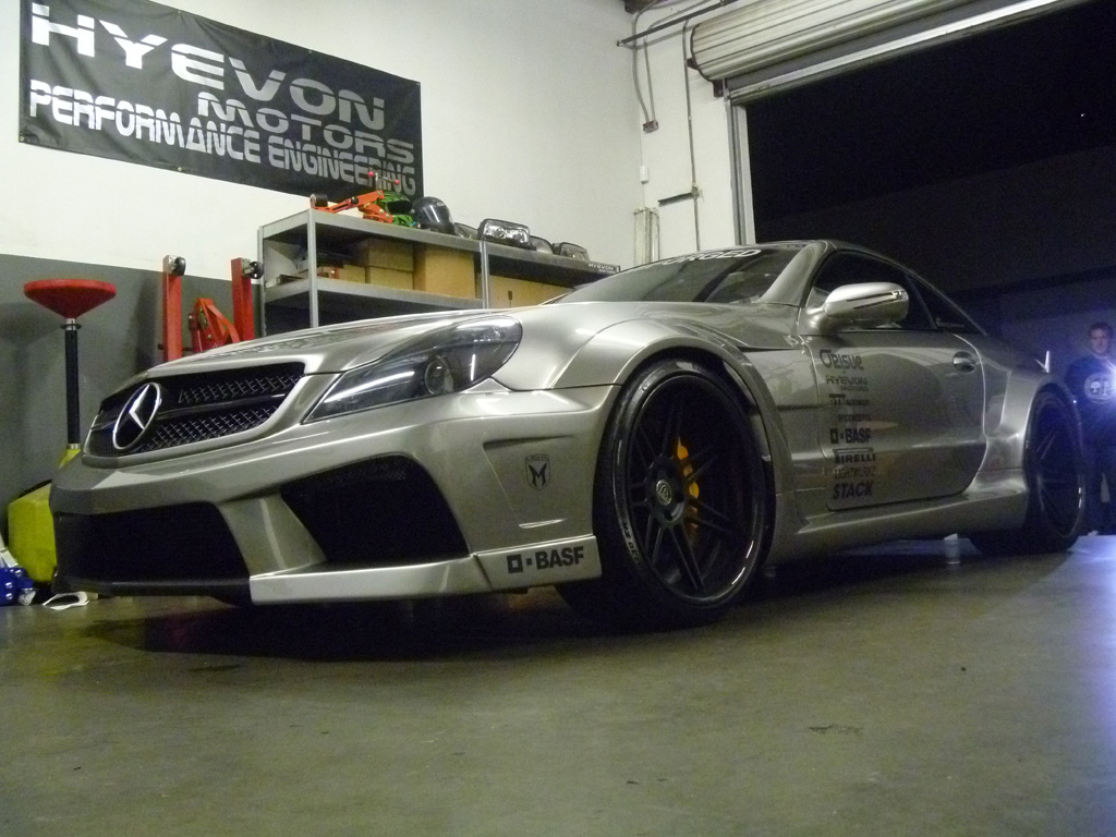 Misha Design laat voltooide widebody kit voor Mercedes-Benz SL 55 AMG zien